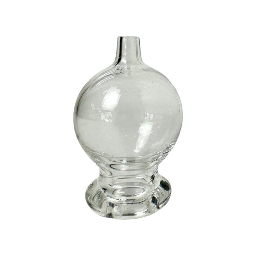 Clear Puffco & Carta Bubble Caps by Abmp Glass — RubyPearlCo