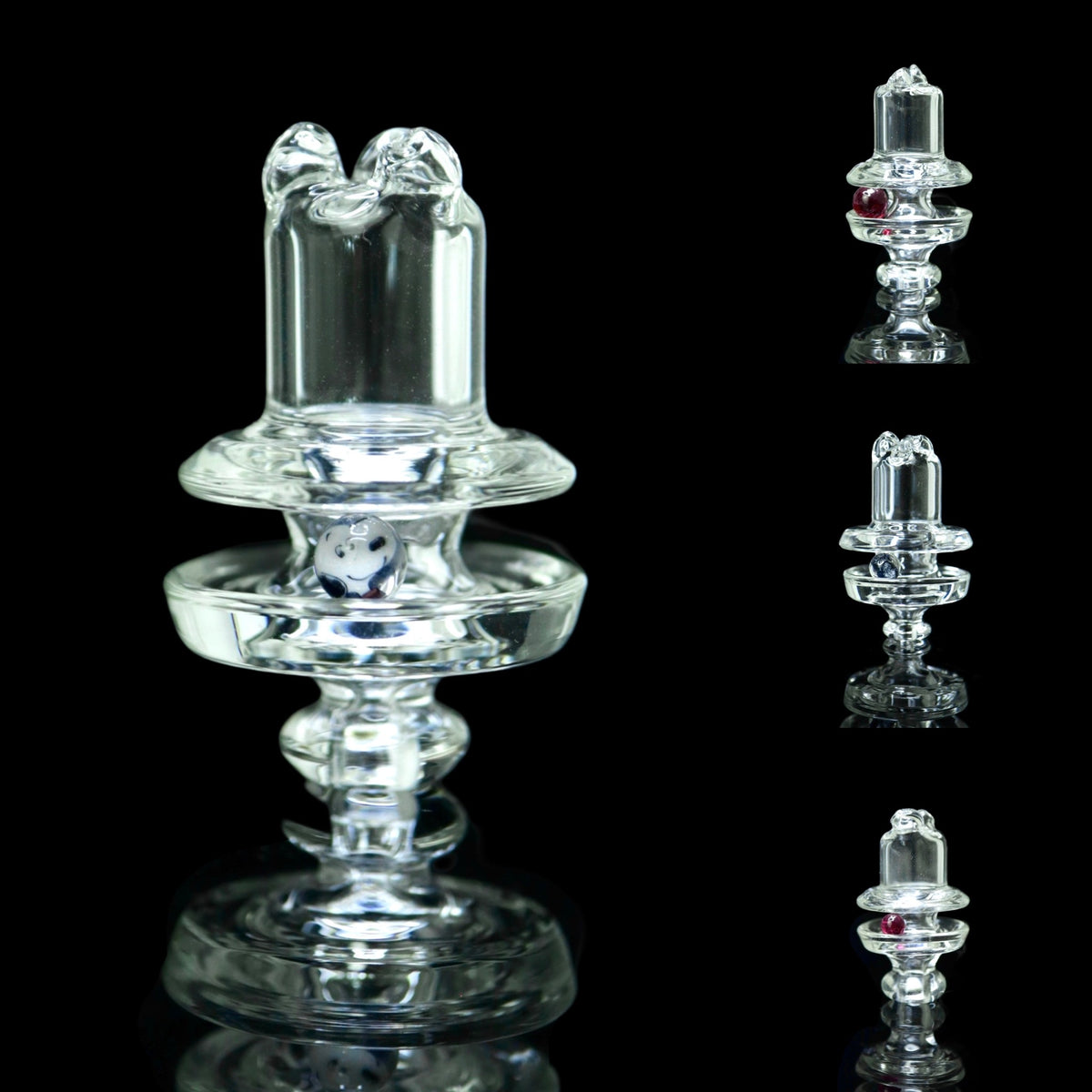 Spinner Caps by Casta Glass — RubyPearlCo