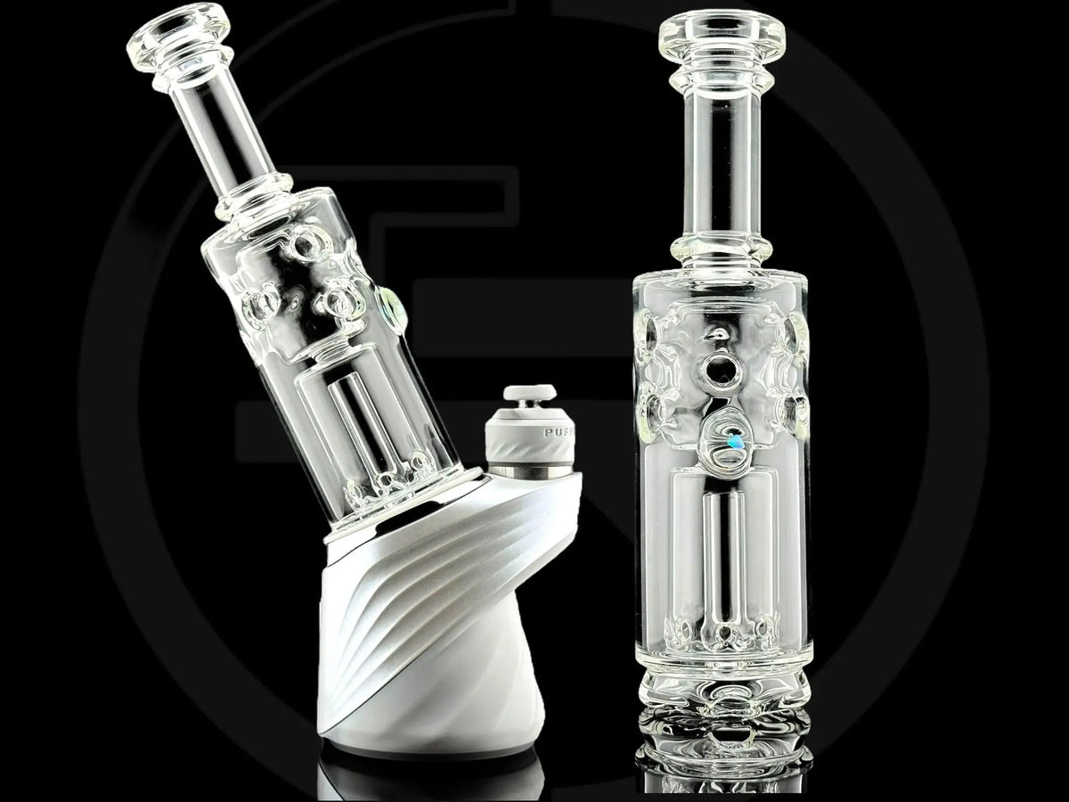 Mini Fab 1.0 Puffco Peak Attachment by Iridescent Glass — RubyPearlCo