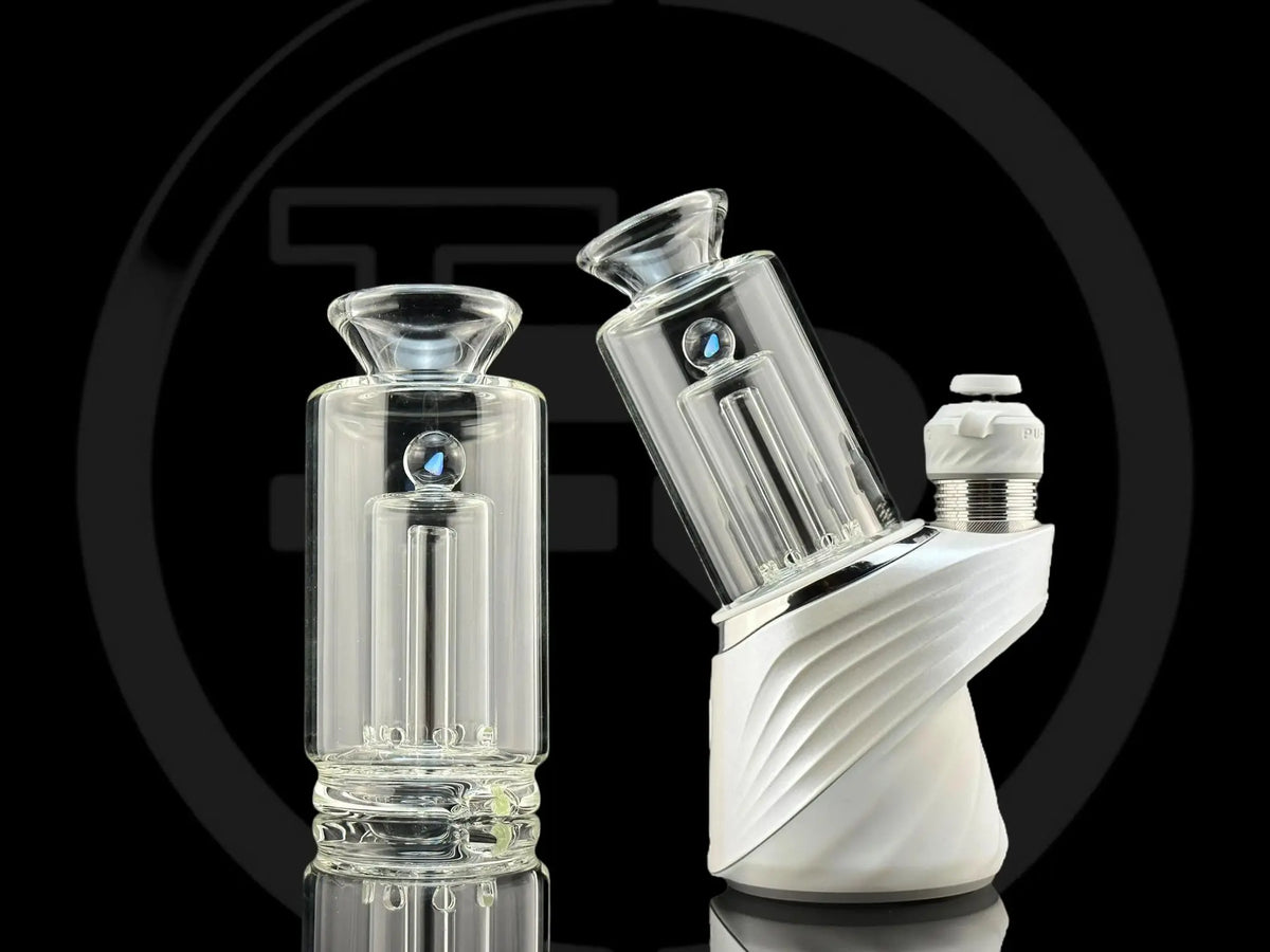 Mini Opal Puffco Peak Attachment by Iridescent Glass — RubyPearlCo