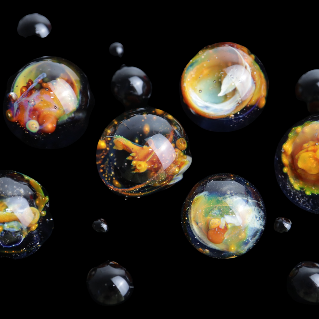 Galaxy Slurper Set by Lil Chevs Glass — RubyPearlCo